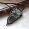 Galactic Radiance: Large Copper Pendant with Stunning Labradorite - Ha ...